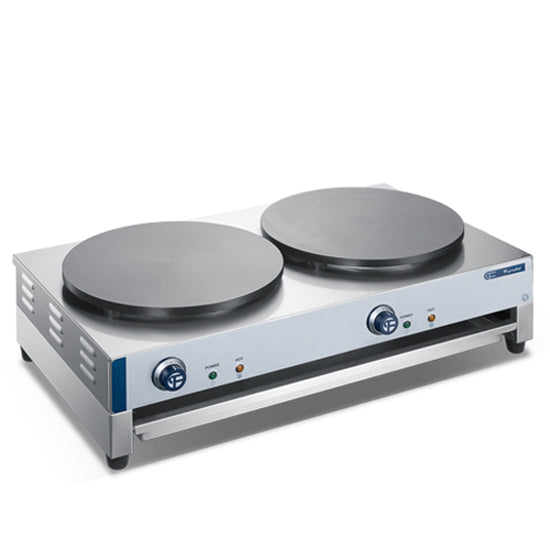 2-Plate Electric Crepe Maker – Pacific Kitchens and Catering Equipment