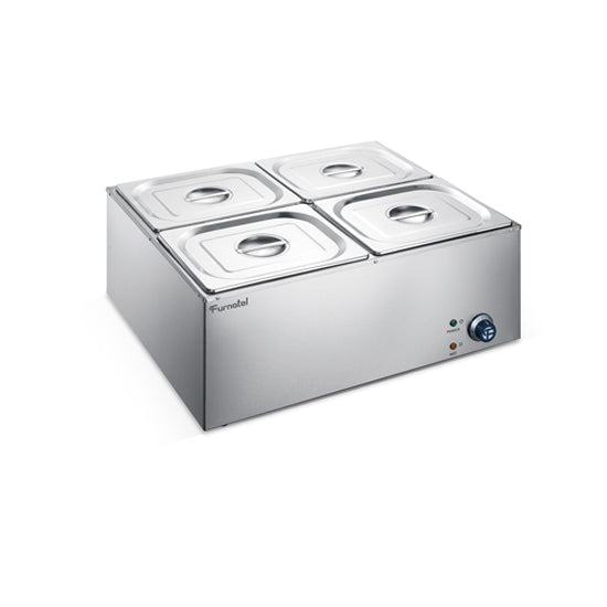 Electric 4 Pan Bain Marie – Pacific Kitchens and Catering Equipment
