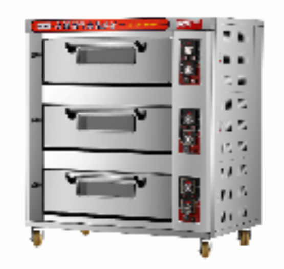 Gas Oven 3-Layers 6-Trays – Pacific Kitchens and Catering Equipment