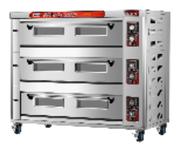 Gas Oven 3-Layers 9-Trays – Pacific Kitchens and Catering Equipment