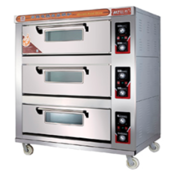 Electric Oven 3-Layers 6-Trays – Pacific Kitchens and Catering Equipment